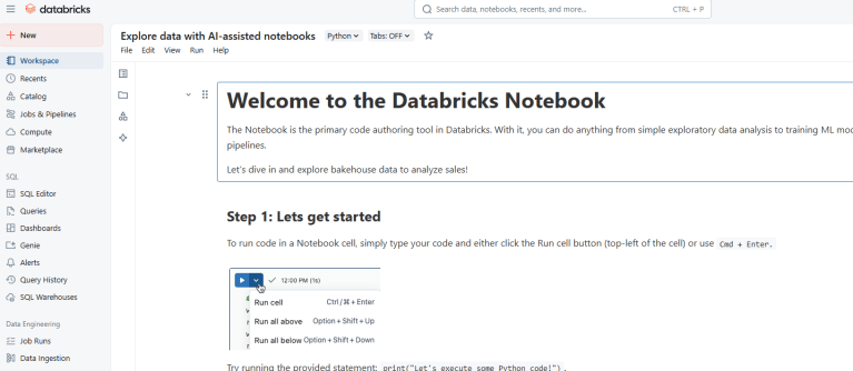 My Quick Tips for Getting Started with Databricks and Python – Laura ...